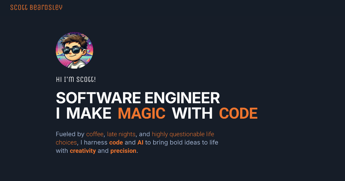 Scott Beardsley - Software Engineer